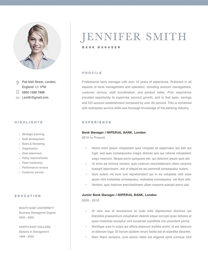 Professional Resume Templates for Any Job | Resumeway