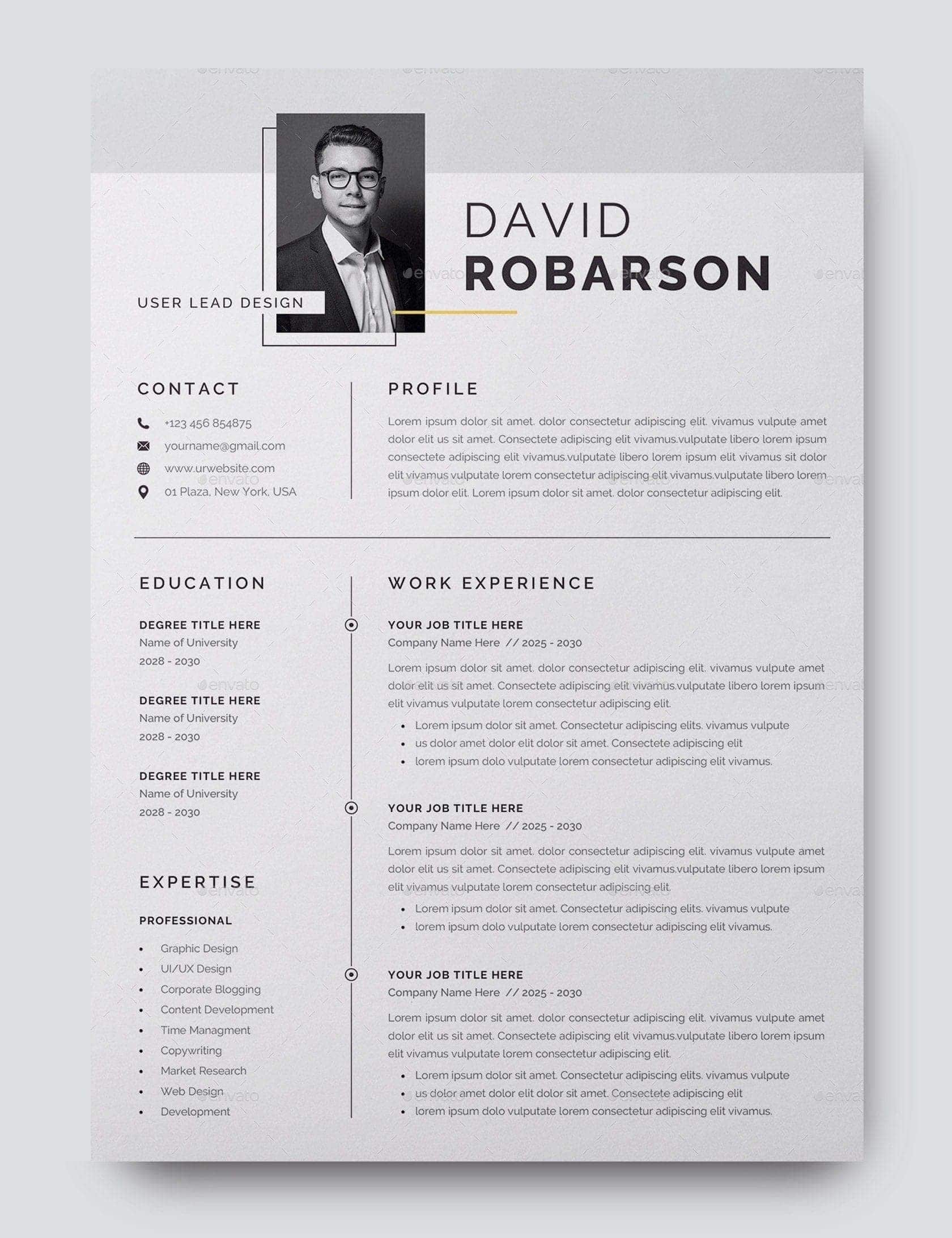 20+ Best Microsoft Word Resume Templates for 2023 | Resumeway